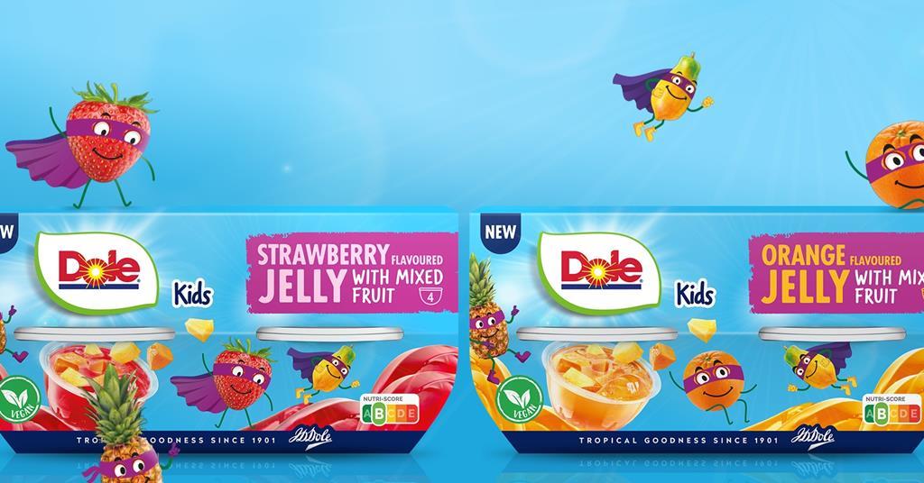 Dole launches ambient fruit jelly pot duo for kids | News | The Grocer