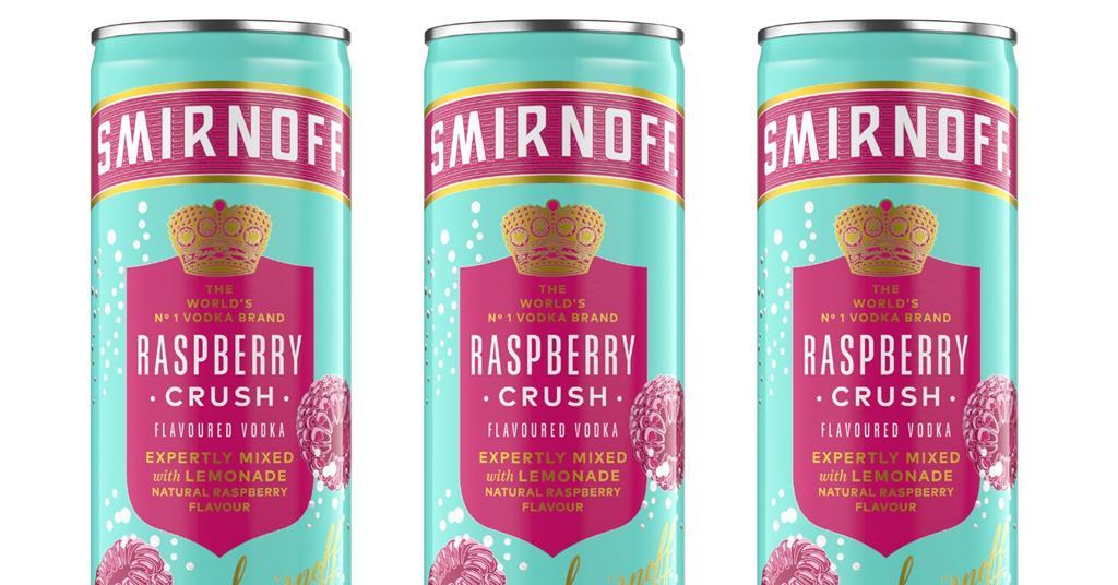 Smirnoff rolls out Raspberry Crush vodka RTD cans | News | The Grocer