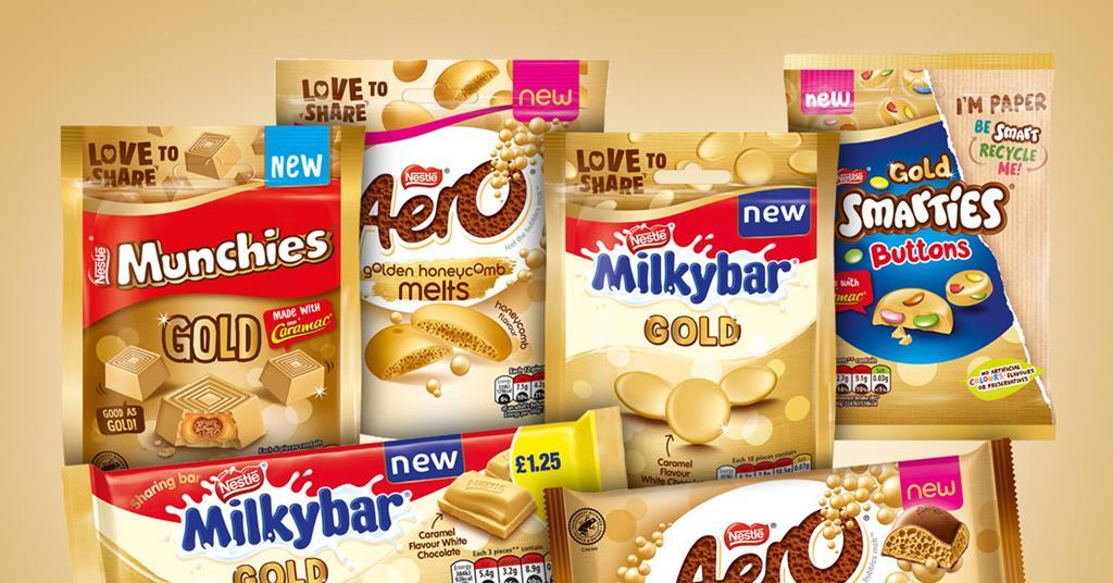 Nestlé taps blonde chocolate trend with new Golden Collection | News ...