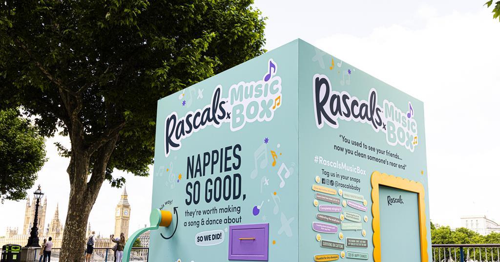 Rascals unveils giant music box as part of infant care push | The Grocer