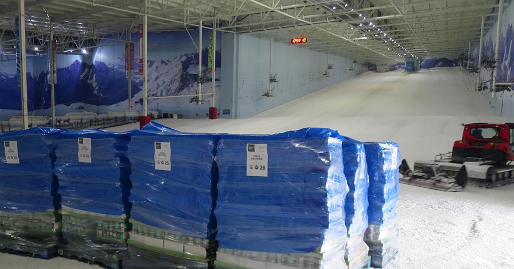 Indoor ski slope becomes cold storage facility for Company Shop | News ...