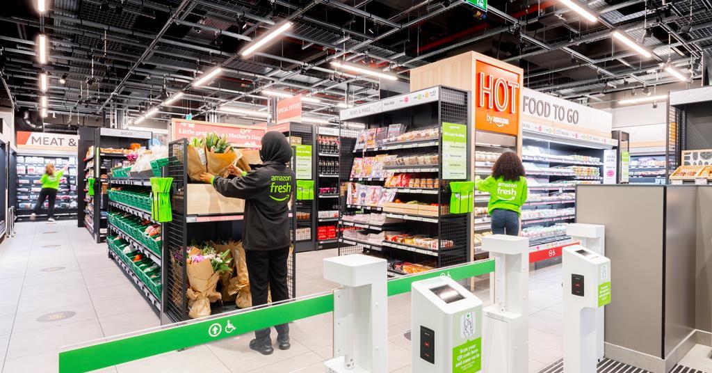 Amazon fresh warehouse store