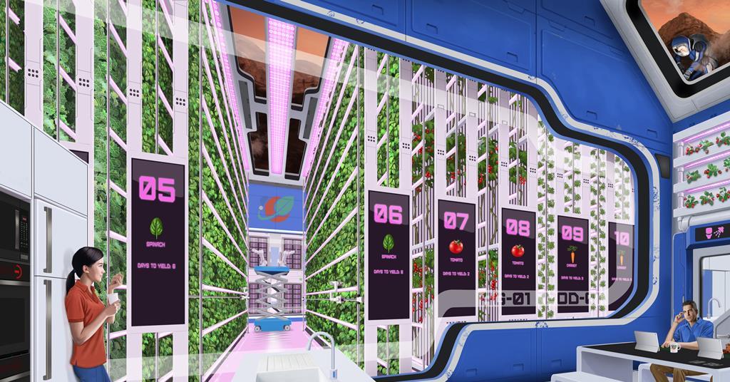 UK firm developing space farm to grow produce for astronauts | News ...