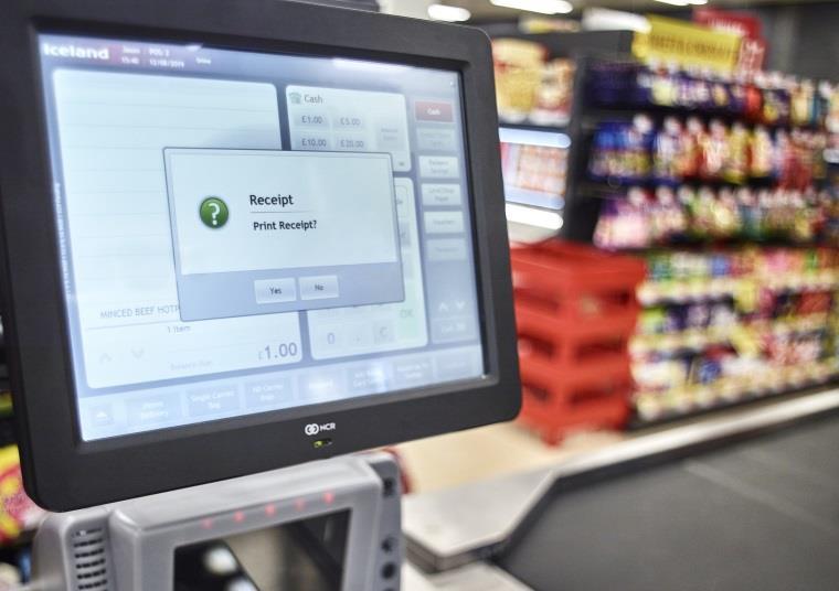Iceland adds optional receipts to tills in move to save paper | News ...