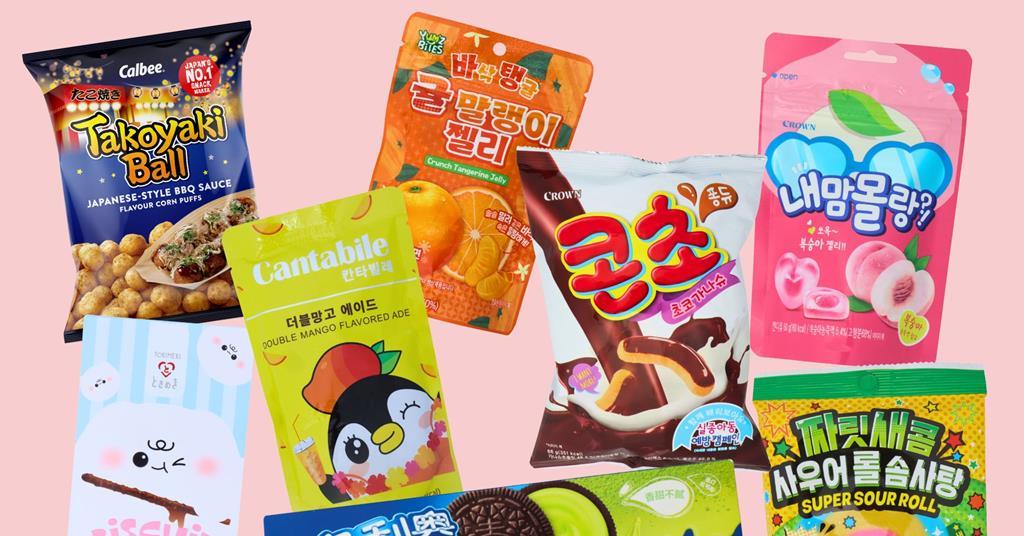 Tesco launches new Korean and Japanese snack range | Range Preview ...