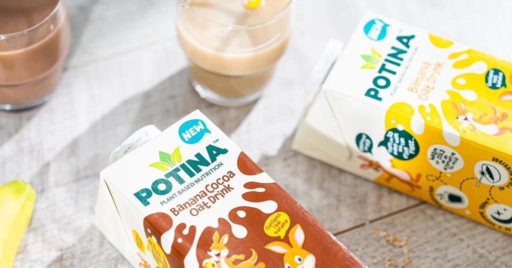 Potina plant-based banana oat drink launched for kids | News | The Grocer