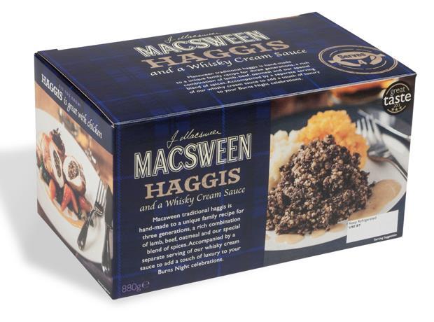 Macsween boxes up a haggis with sauce | News | The Grocer