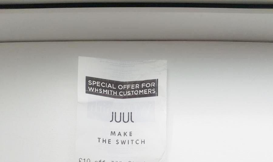 WH Smith sparks anger with £10-off Juul vouchers on all tobacco | News ...