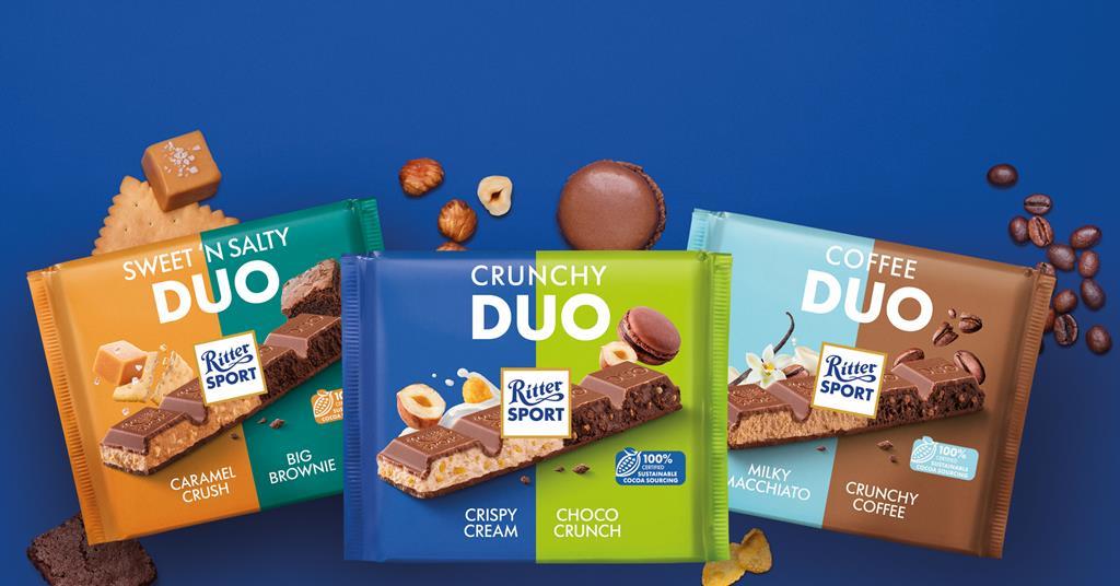 Ritter Sport adds Duo ‘half & half’ chocolate bars | The Grocer