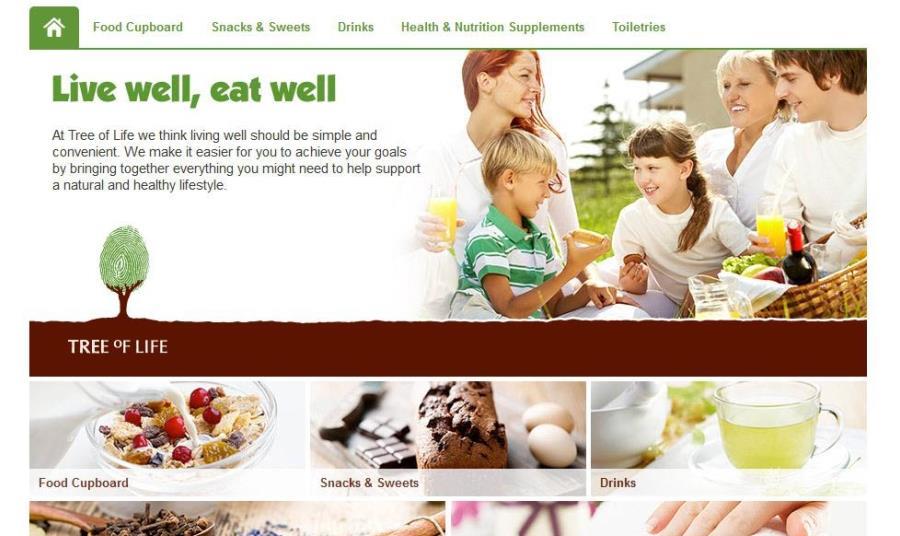 Tree of Life unveils shop on Ocado.com | News | The Grocer