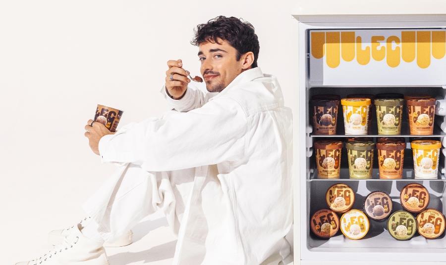 Charles Leclerc ice cream brand Lec launches on Gopuff | The Grocer