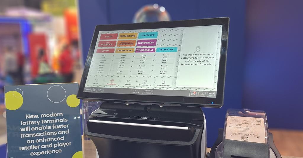 Allwyn rolling out 30,000 new National Lottery terminals | The Grocer
