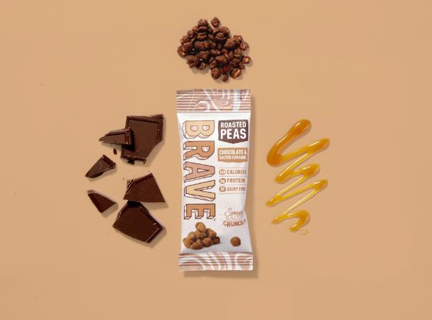 Brave adds ‘world first’ Chocolate & Salted Caramel pea snack | News ...