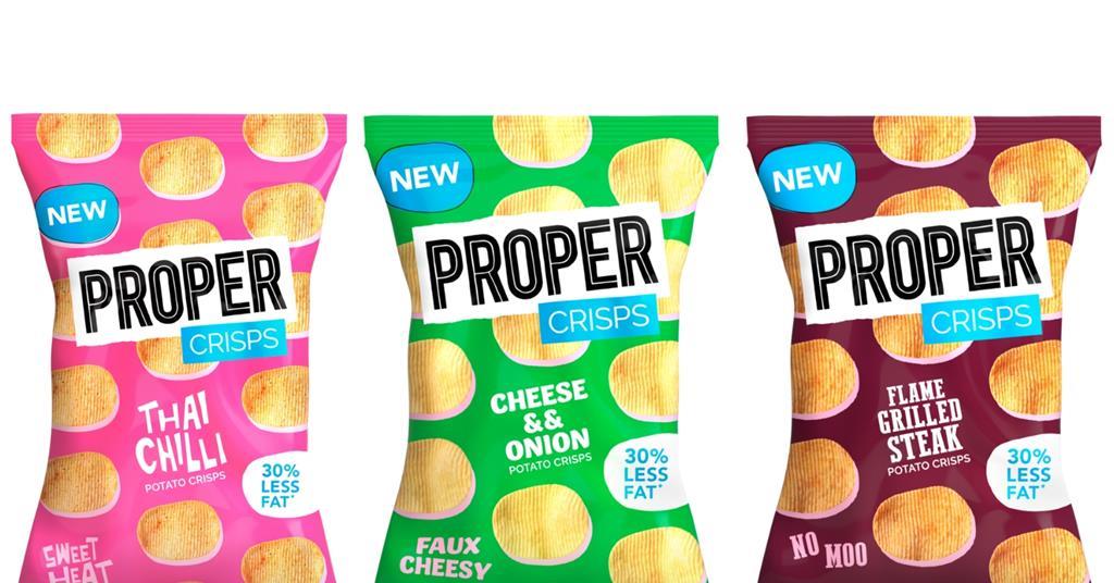 Proper Snacks moves into potato crisps with non-HFSS range | News | The ...