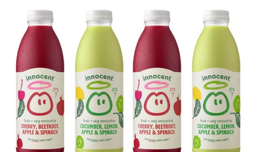 Innocent adds high-veg smoothie duo | The Grocer