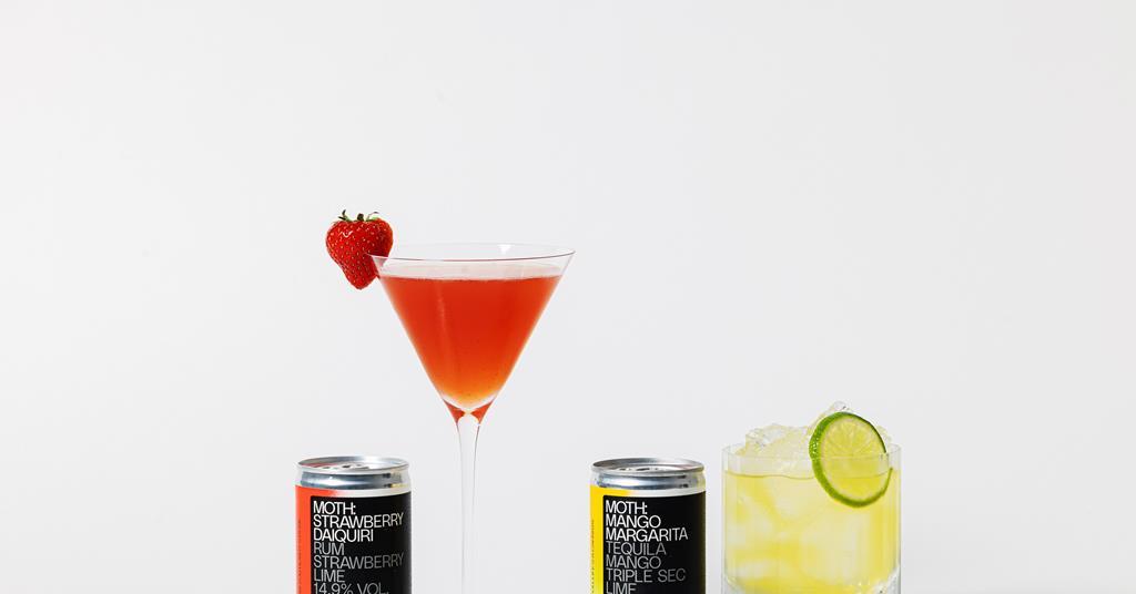 Moth adds Mango Margarita & Strawberry Daiquiri to RTD lineup | The Grocer