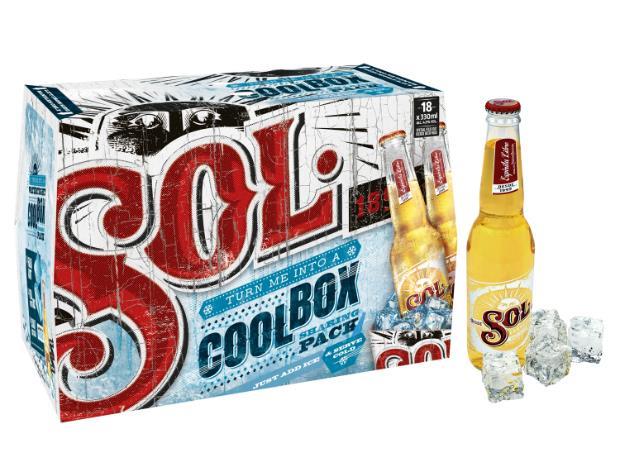 Sol lager gets 'ready made' cool box with insulated packaging | News ...