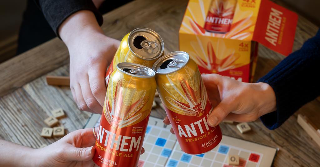 St Austell Brewery launches Anthem ale in Tesco | The Grocer