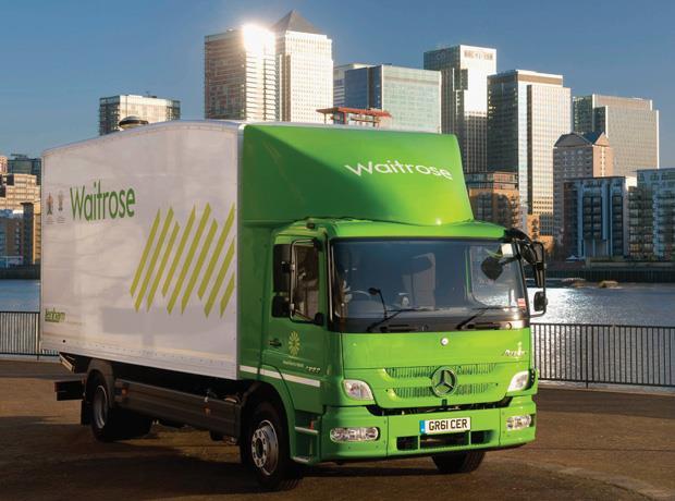 Waitrose rolls out hybrid delivery truck | News | The Grocer