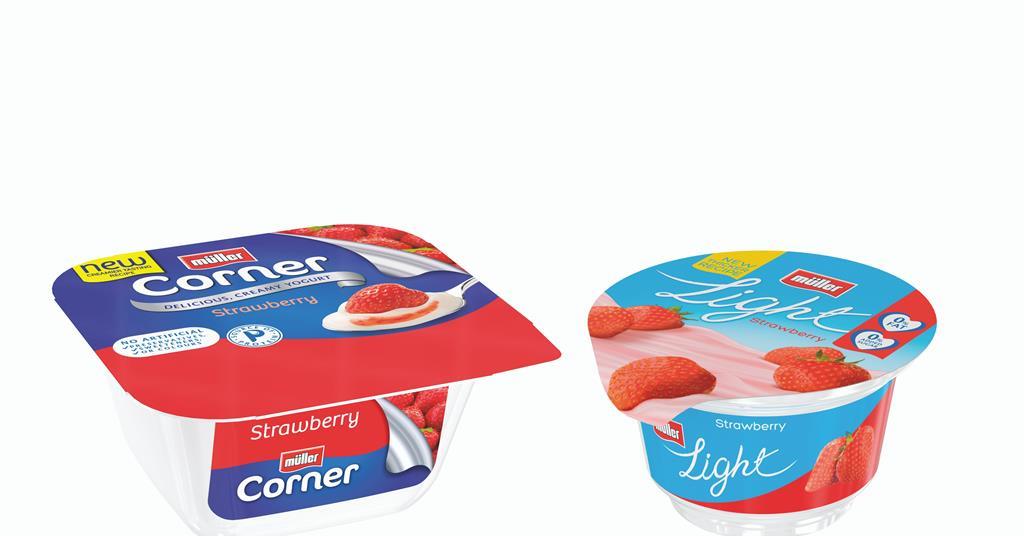 Müller relaunches core yoghurt ranges to ditch sugar | News | The Grocer