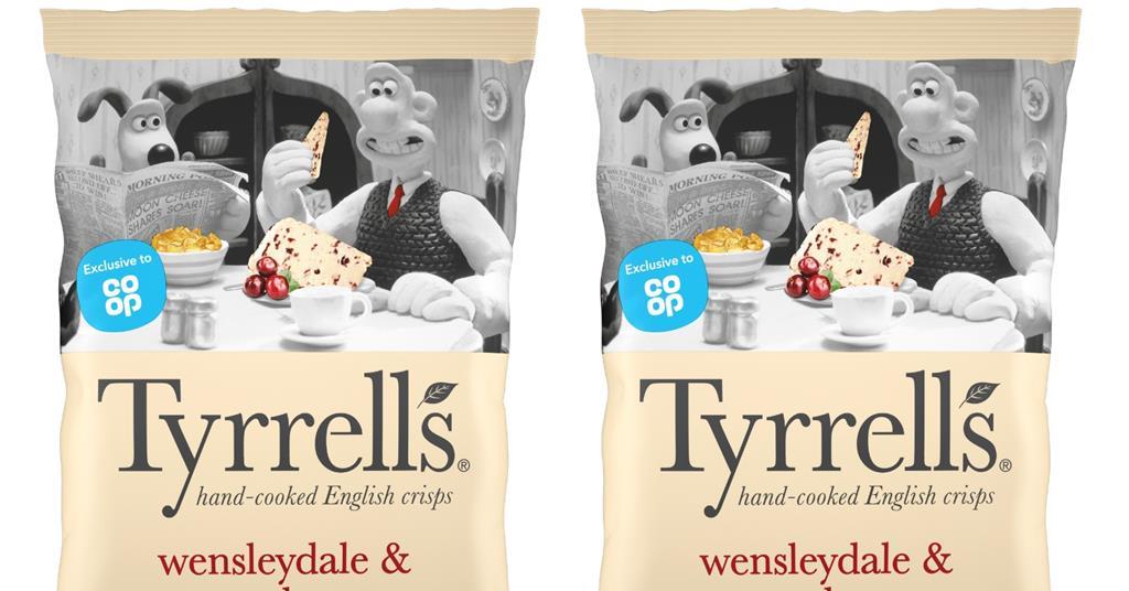 Tyrrells rolls Wallace & Gromit Wensleydale crisps into Co-op | The Grocer