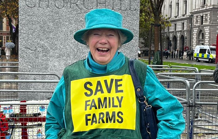 Emotional reactions at Westminster farmers protest | The Grocer