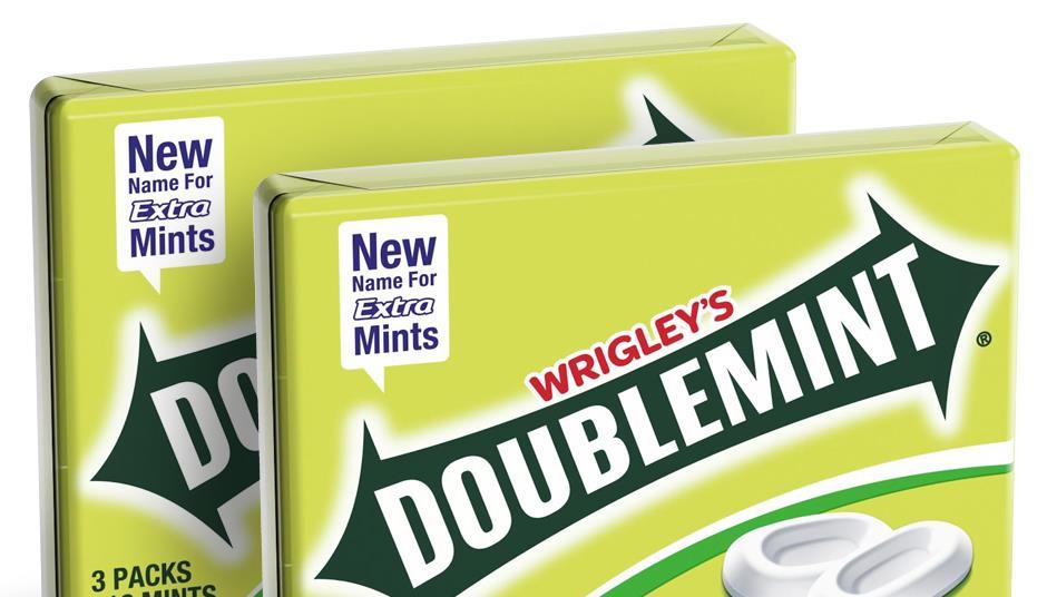 Wrigley Doublemint Chewing Gum Spearmint Fresh Wrigley India 'Starts