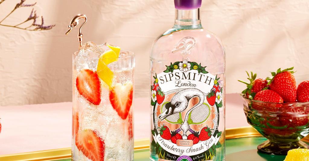 Sipsmith links with Wimbledon for ‘Strawberry Smash’ gin | News | The ...