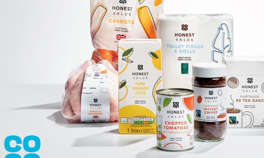 Co-op to extend Honest Value brand with 33 new lines | News | The Grocer