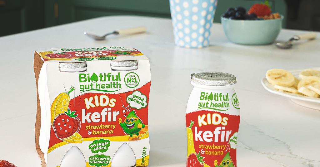 Biotiful Gut Health launches lower in sugar kefir range for kids | News ...