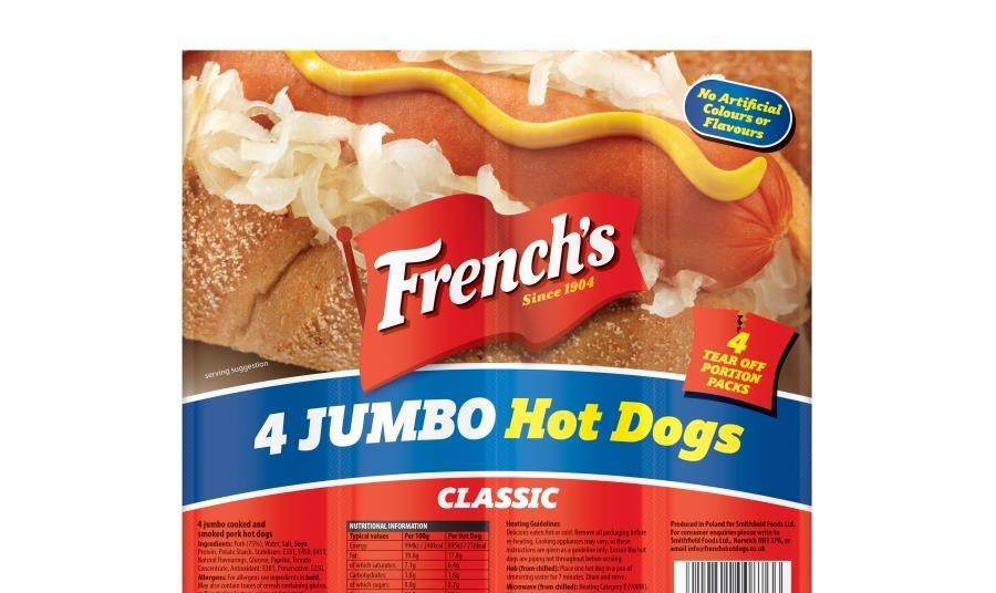 French's hot dogs launched by Smithfield | News | The Grocer