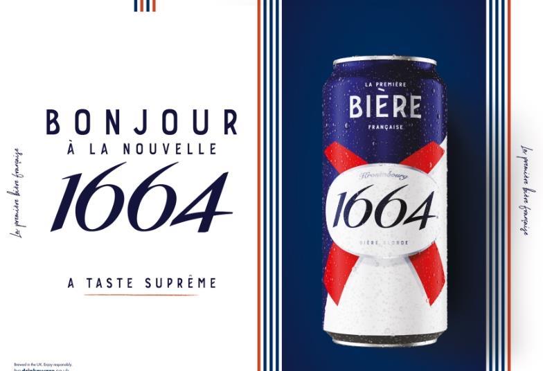 Kronenbourg to be relaunched as 1664 Bière | The Grocer