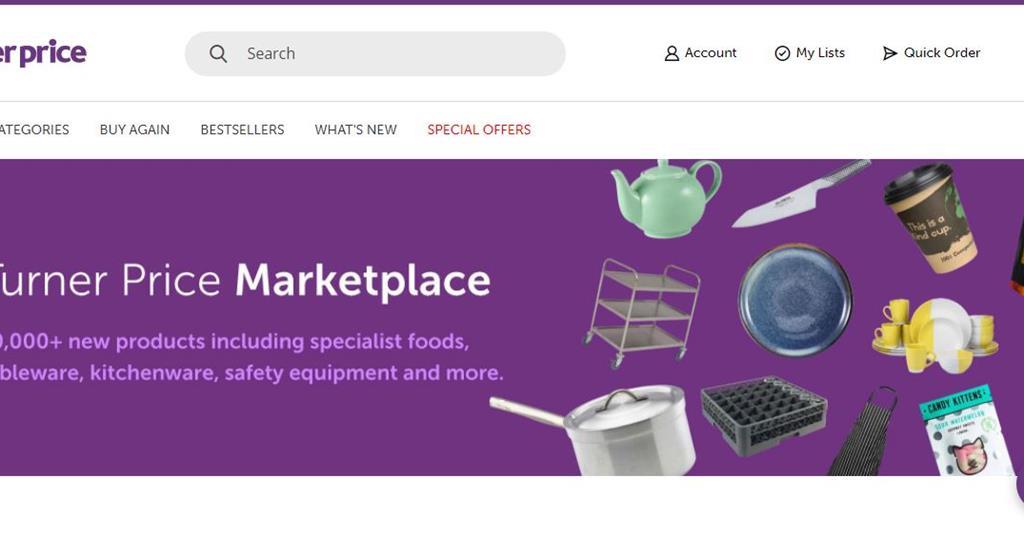 Wholesaler Turner Price launches ‘UK’s first foodservice marketplace ...