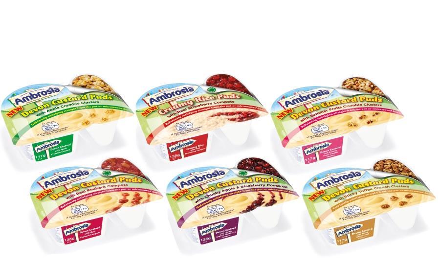 Premier uses yoghurt split-pot format for Ambrosia Puds | News | The Grocer