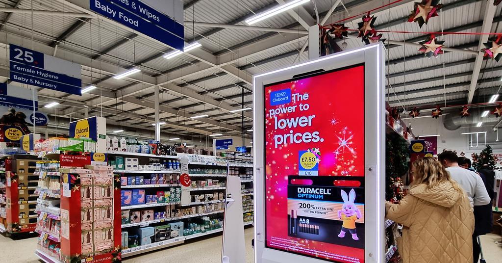 Tesco quadruples number of digital screens in media rollout | News ...