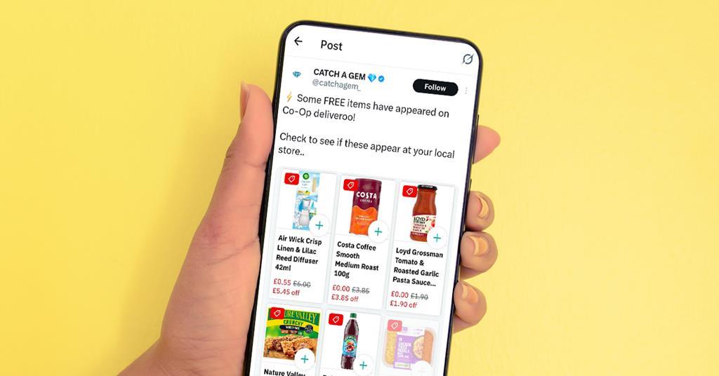 Co-op lists products for free on Deliveroo in clerical error | News ...