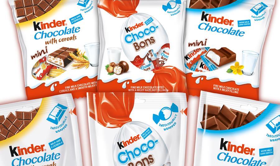 Kinder adds to its chocolate range with sharing bags | News | The Grocer