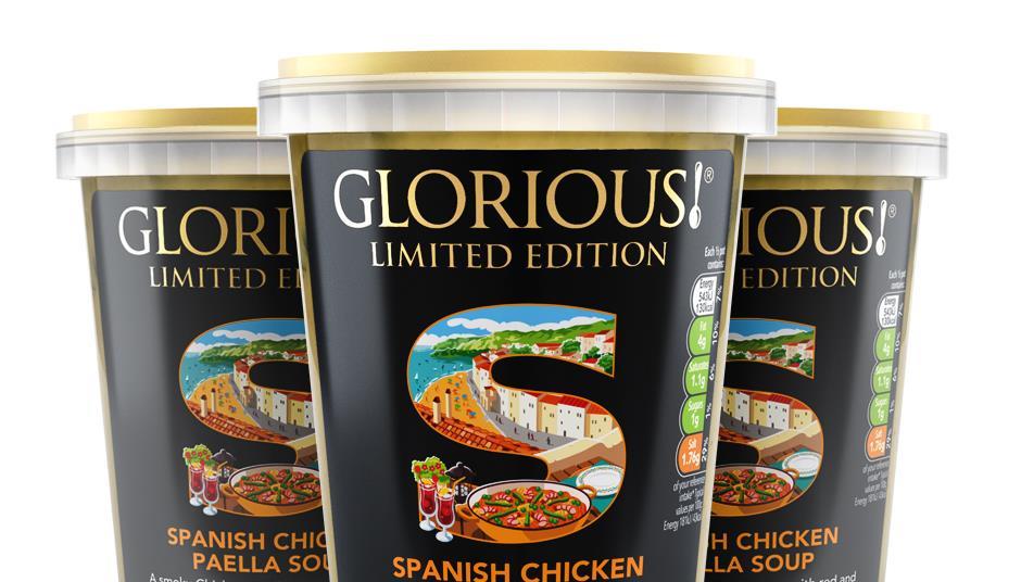 Glorious! adds Spanish Chicken Paella Soup to range | News | The Grocer