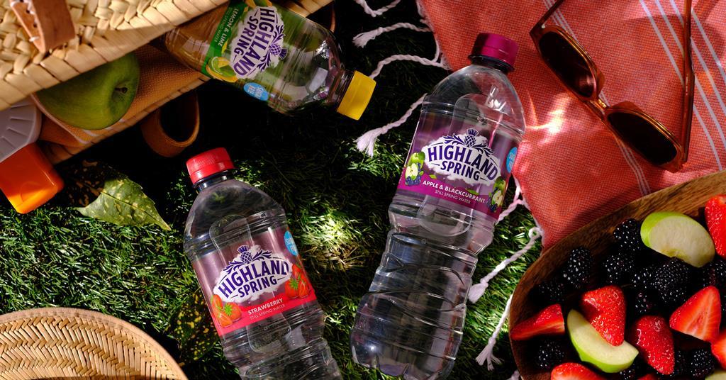 Highland Spring launches flavoured water trio | The Grocer