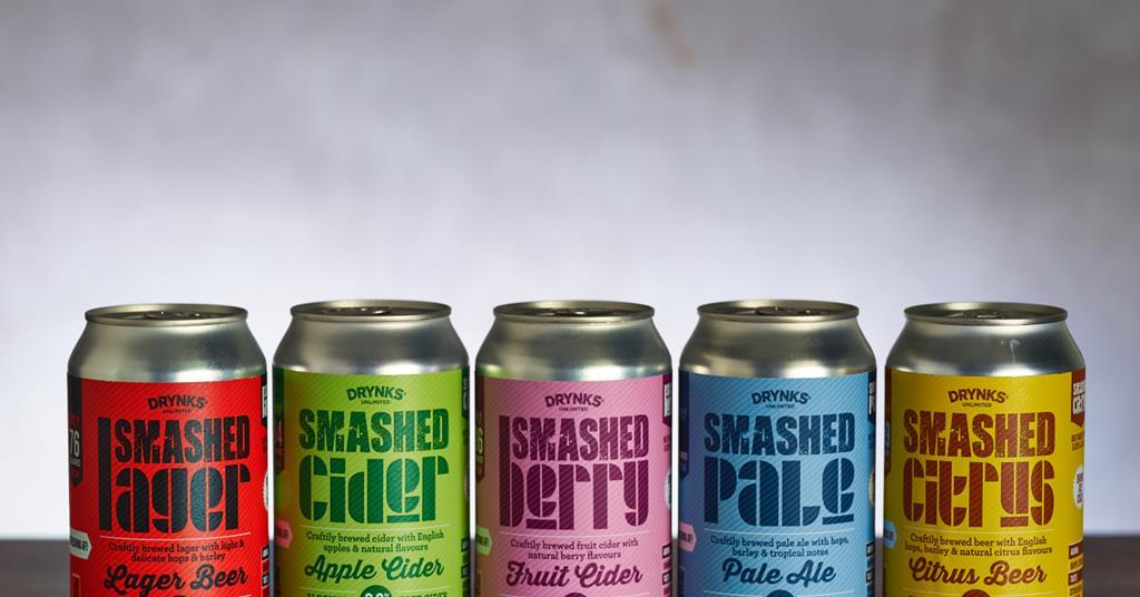 Drynks Unlimited adds dealcoholised ale and cider to ‘Smashed’ range ...