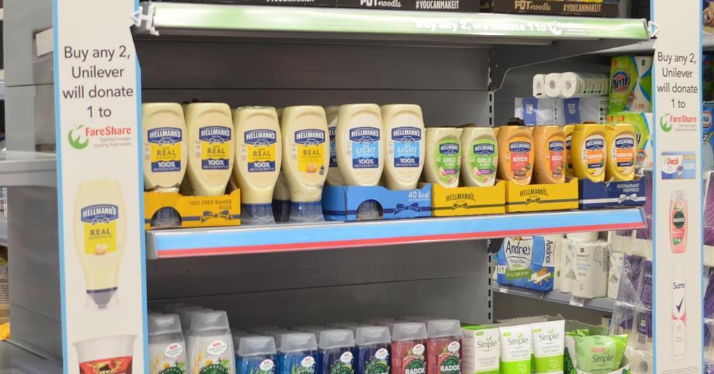 Unilever teams up with Co-op in donating ‘essential’ items to FareShare ...