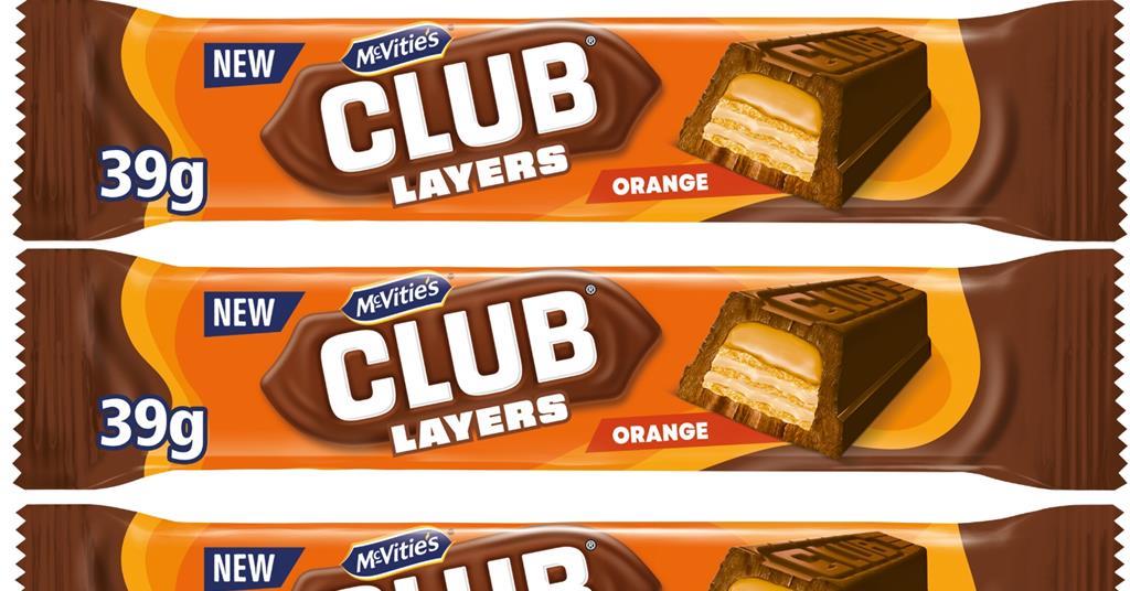 McVitie's brings Club into confectionery aisle with Layers Orange | The Grocer