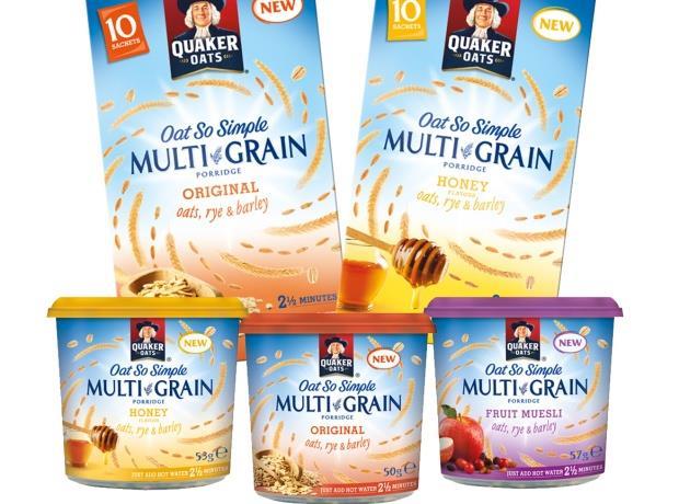 Quaker launches three multigrain variants of Oat So Simple | News | The ...
