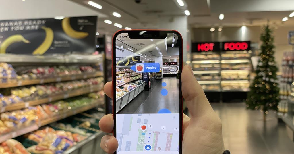 M&S trialling augmented reality wayfinding app at Westfield Food Hall ...