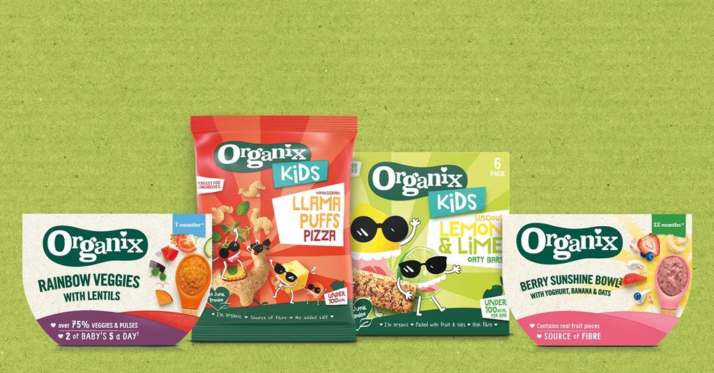 Organix adds baby meals and kids’ snacks in ‘biggest shake-up’ to date ...