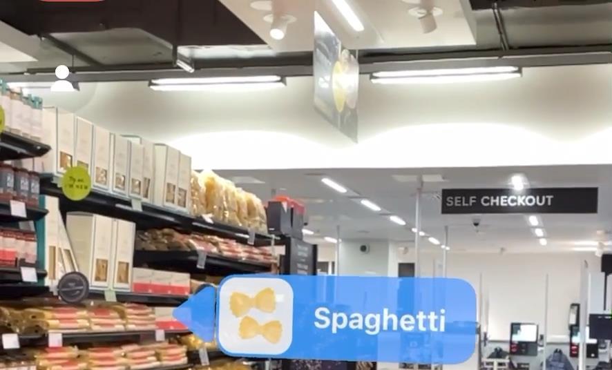 M&S trialling augmented reality wayfinding app at Westfield Food Hall ...