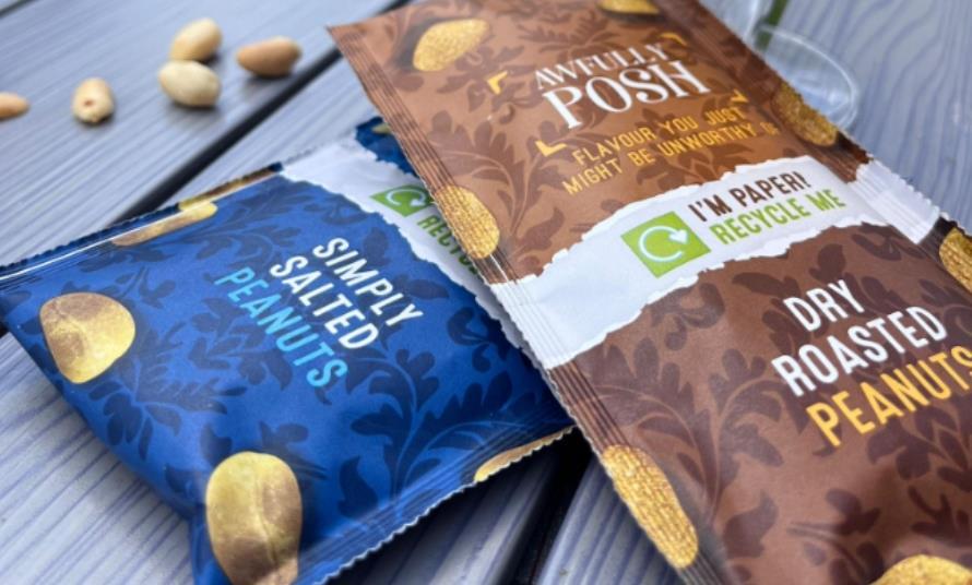 British Snack Co launches peanuts in paper packs in Waitrose | The Grocer
