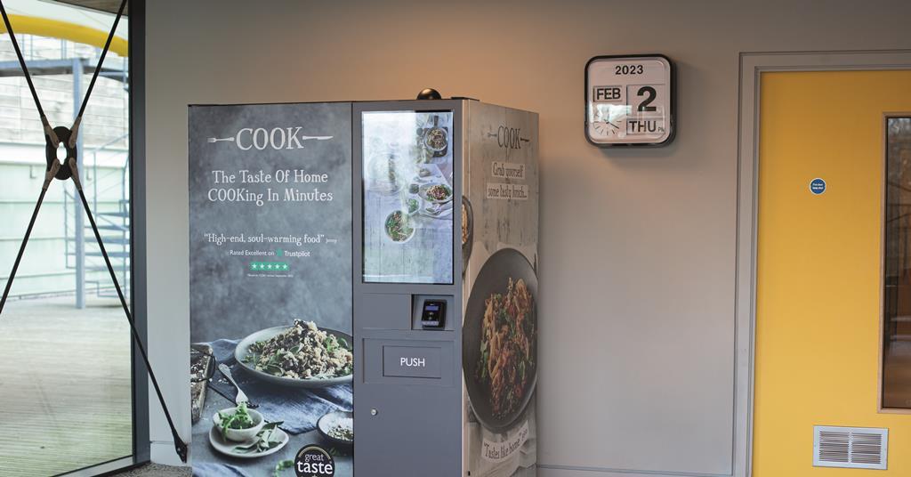 Cook plans rollout of 15 vending machines for frozen ready meals | News ...