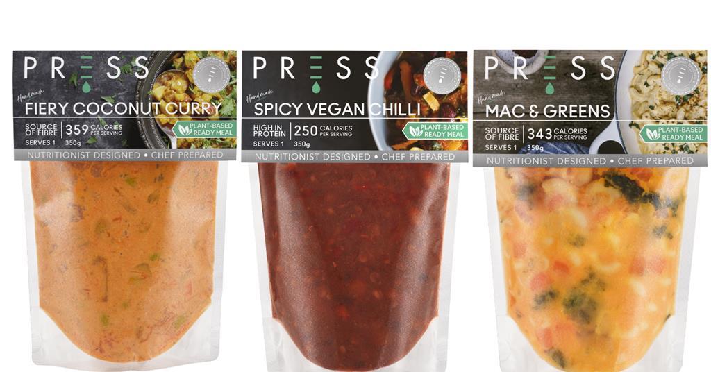 Press makes move into ready meals with vegan trio | News | The Grocer