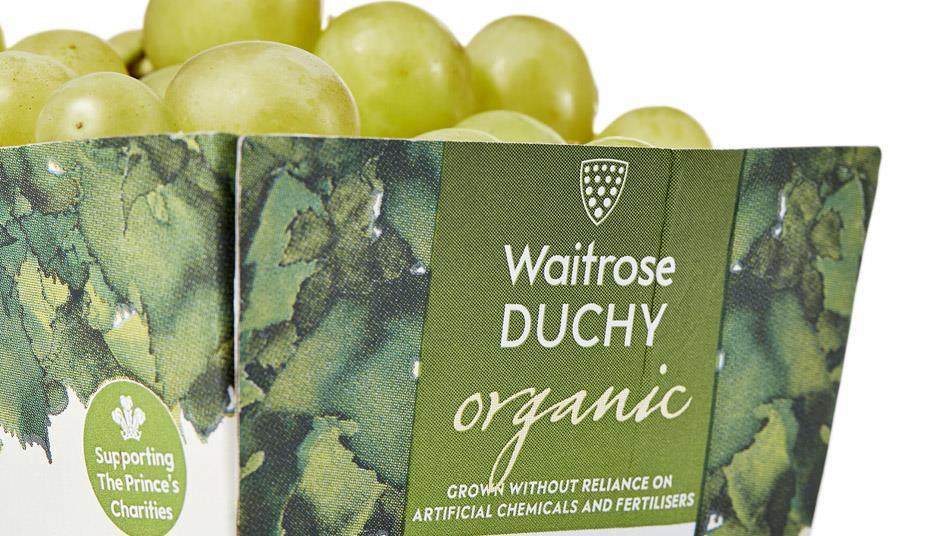 Waitrose swaps plastic grape punnets for cardboard | News | The Grocer